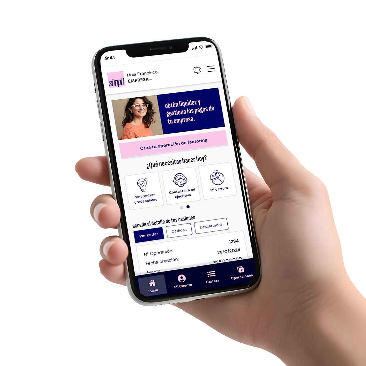 Simpli App - tus facturas, tu liquidez, en tu bolsillo